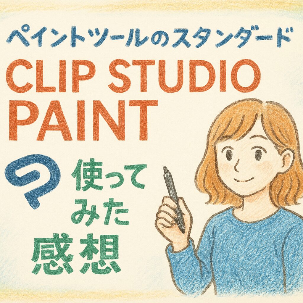 【2025年版】CLIP STUDIO PAINT（クリスタ）使ってみた感想と本気のレビュー – aggressive-noise-Design